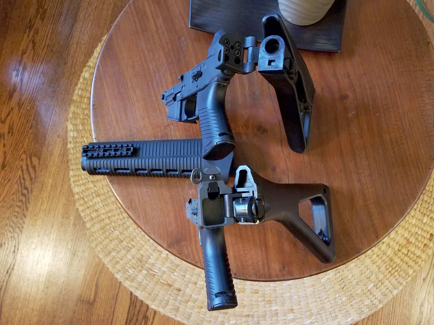 WTS Early 556 Lower with AGP Arms folding stock and Sig Cheek Riser ...