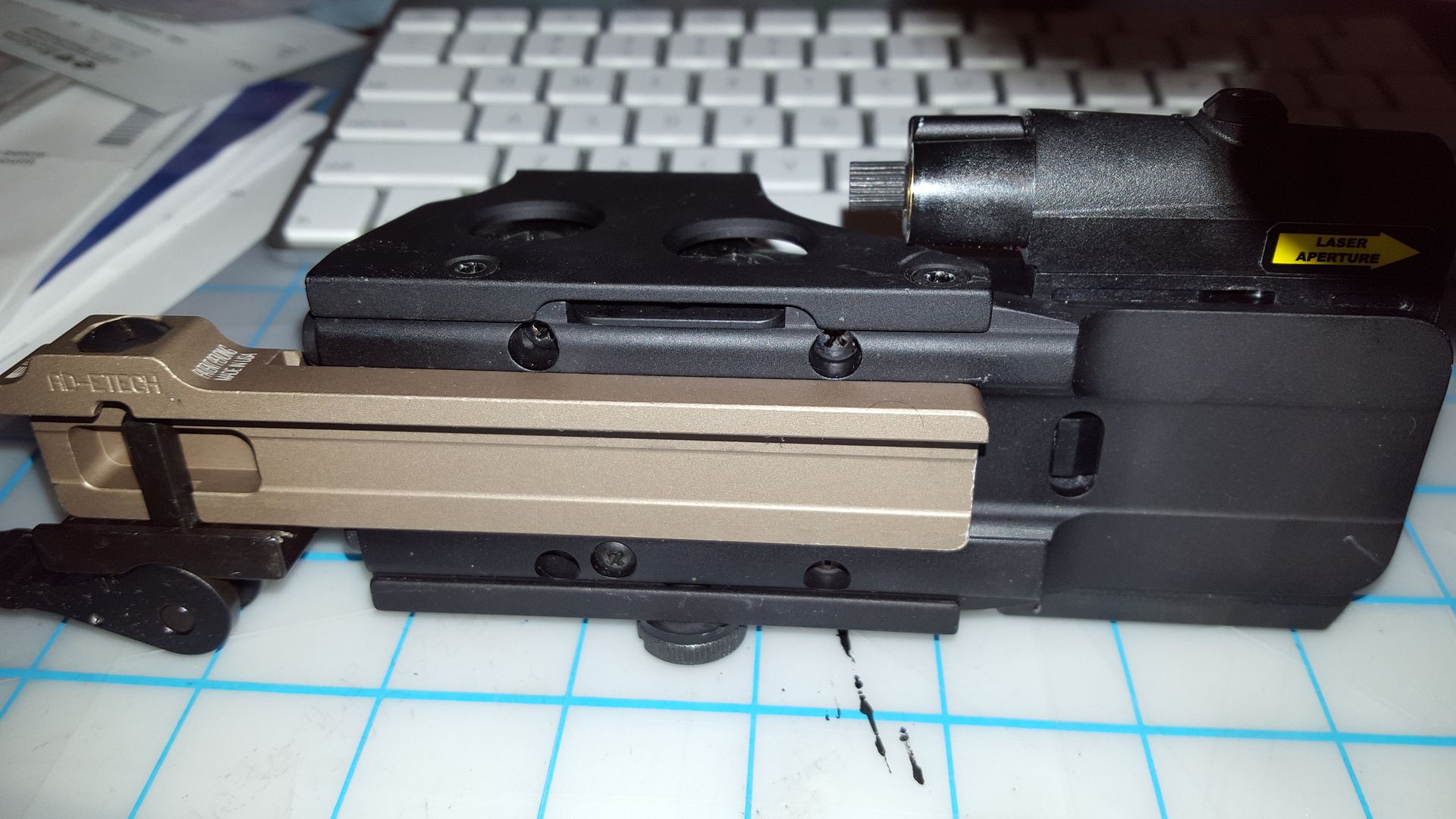 Eotech 512 with LBC and ADM QD riser mount | FN Herstal Firearms