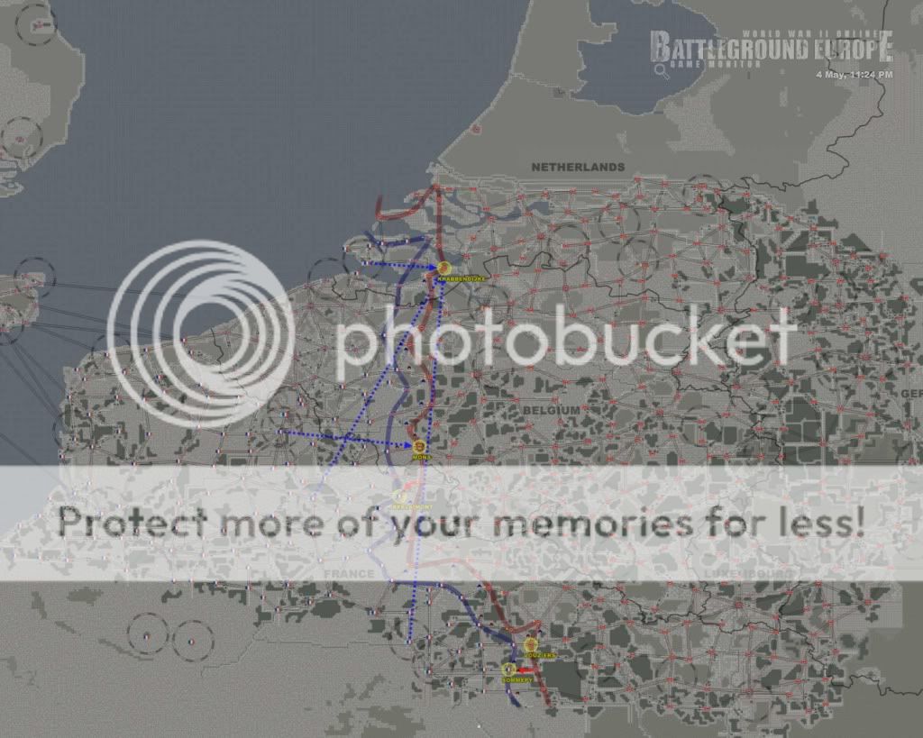 World War II Online News: Quick Map Update